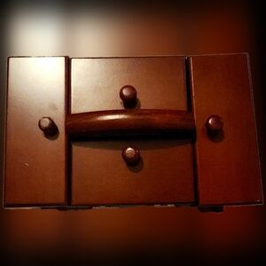 Singer | Storage & Organization | Vintage Singer Expandable Wooden ...